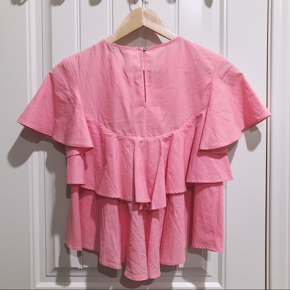 Zara | Tops | Zara Pink Top | Poshmark